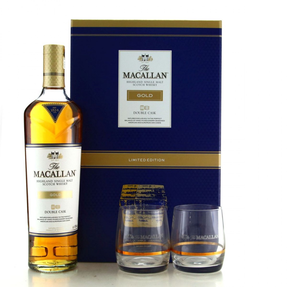 Macallan Gold Double Cask Limited Edition Gift Pack | Whisky Auctioneer