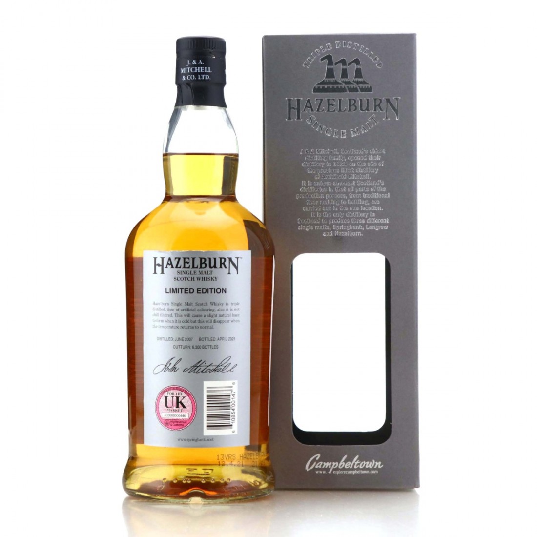 Hazelburn 2007 Limited Edition 13 Year Old | Whisky Auctioneer