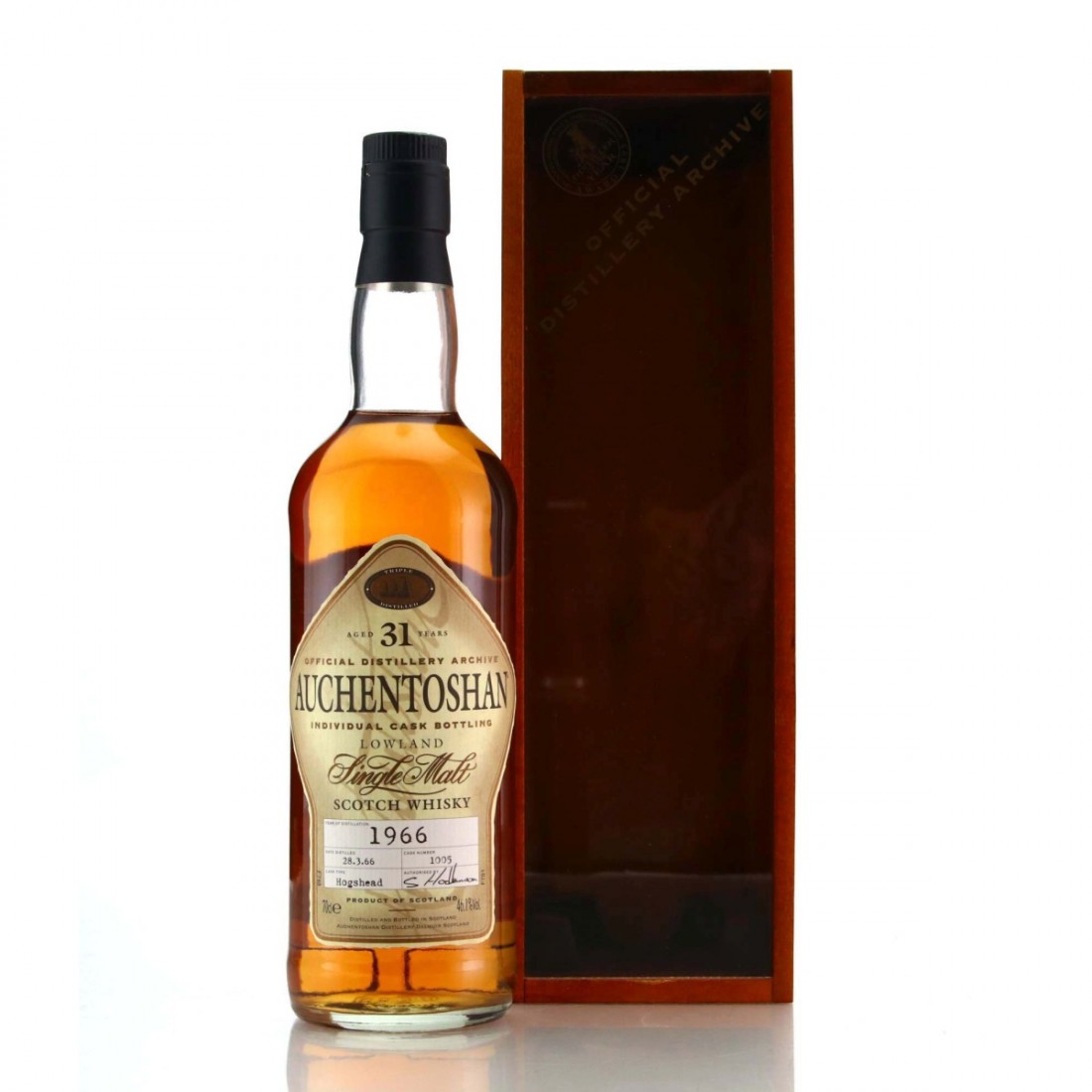Auchentoshan 1966 Single Cask 31 Year Old #1005 | Whisky Auctioneer