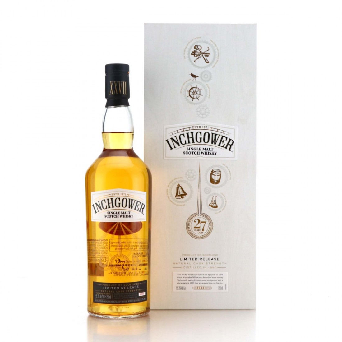 Inchgower 1990 Cask Strength 27 Year Old | Whisky Auctioneer