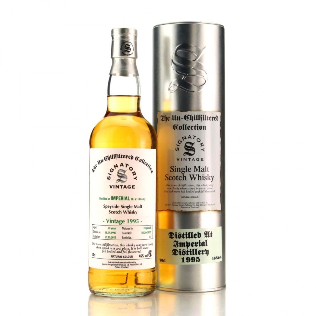 Imperial 1995 Signatory Vintage 20 Year Old | Whisky Auctioneer