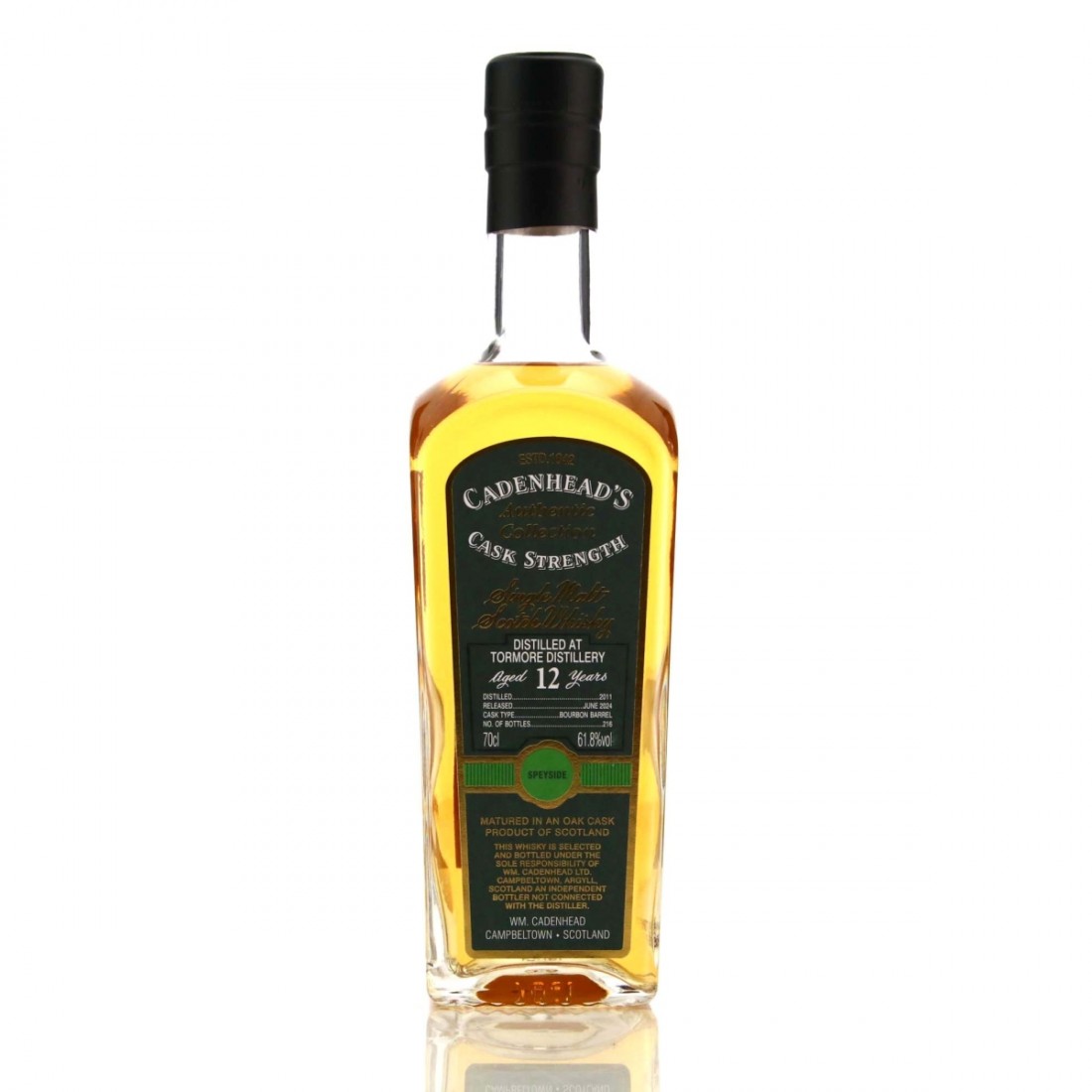 Tormore 2011 Cadenhead's 12 Year Old | Whisky Auctioneer