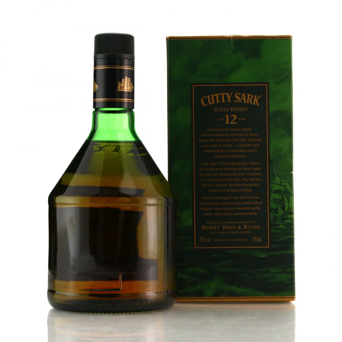 Cutty Sark 12 Year Old 75cl | Whisky Auctioneer