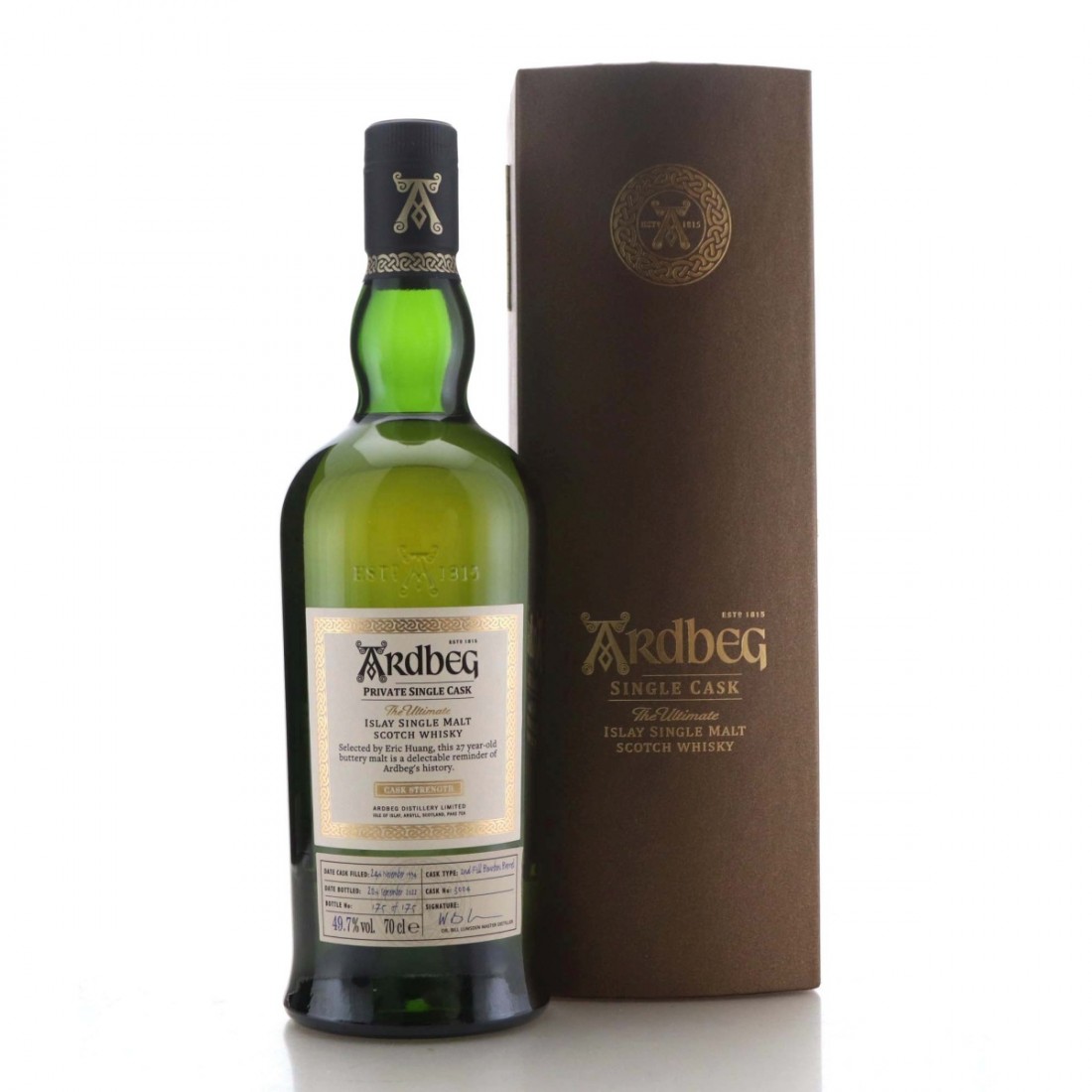 Ardbeg 1994 Single Bourbon Cask 27 Year Old #3004 / Private Cask ...