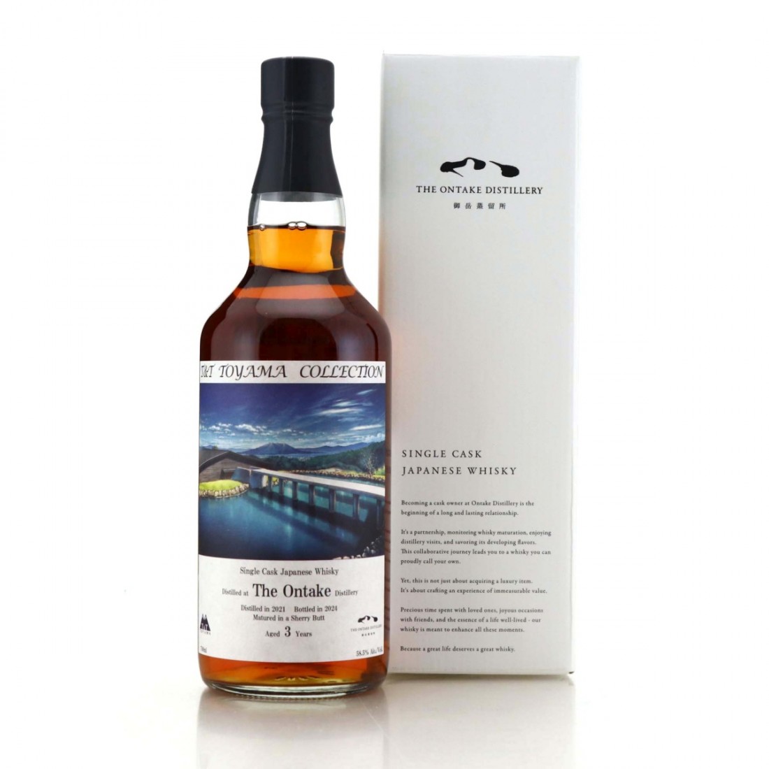 Ontake 2021 Single Sherry Cask 3 Year Old / T&T Toyama Collection ...