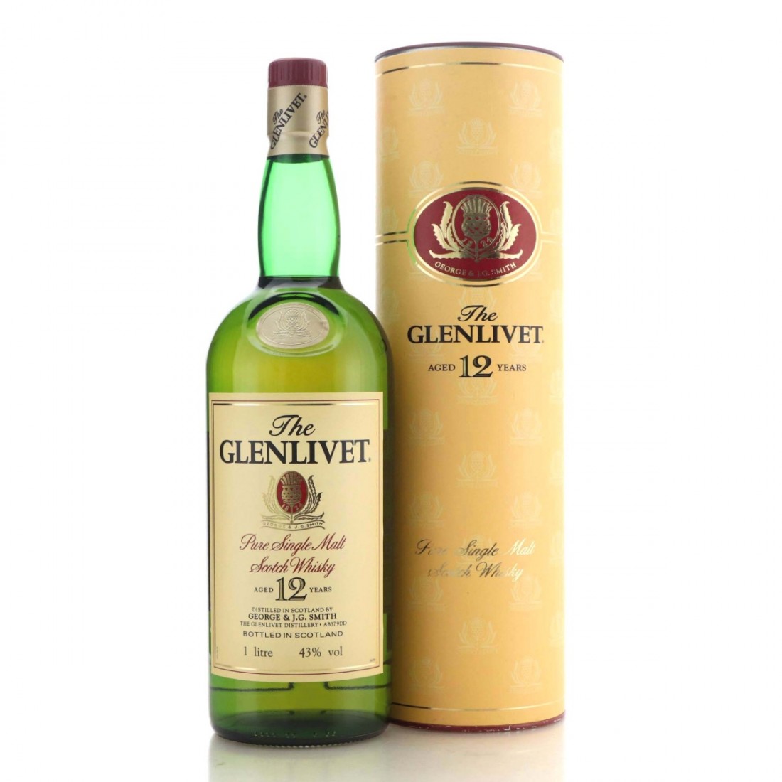 Glenlivet 12 Year Old 1 Litre 1980s | Whisky Auctioneer