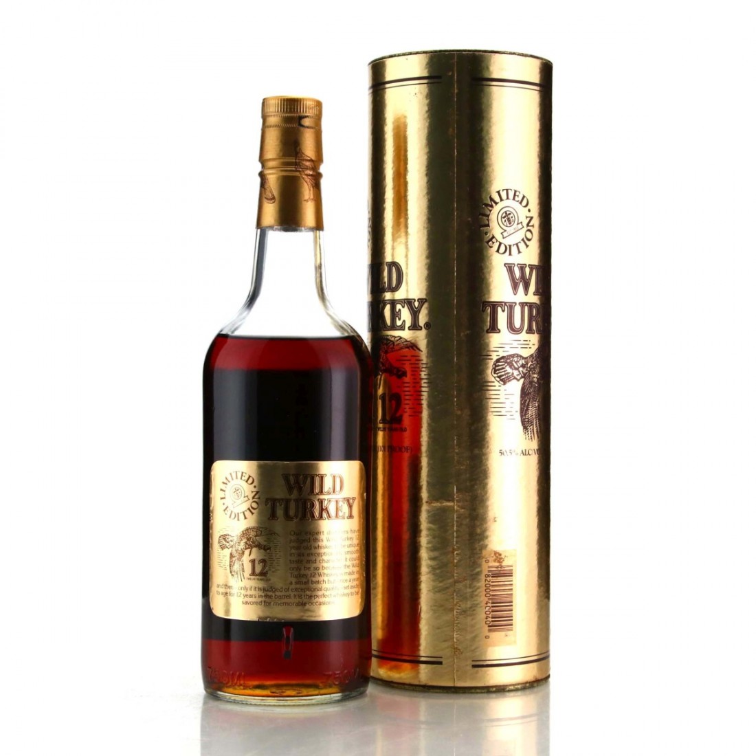 Wild Turkey 12 Year Old 101 Proof Limited Edition 1991 | Whisky Auctioneer