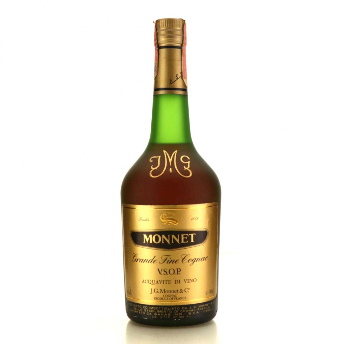 Monnet VSOP Grande Fine Cognac | Whisky Auctioneer