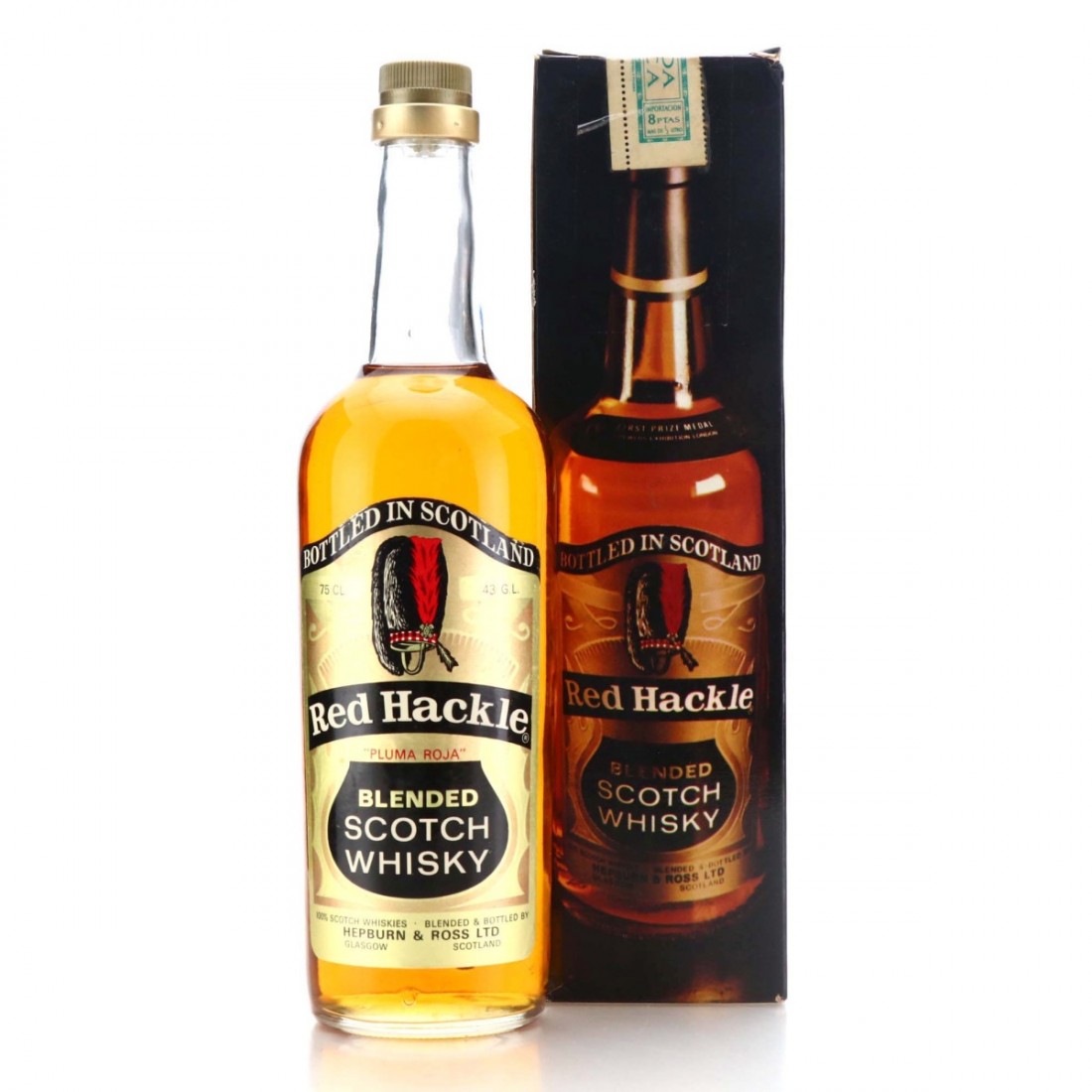 Red Hackle Blended Scotch Whisky 1980s | Whisky Auctioneer