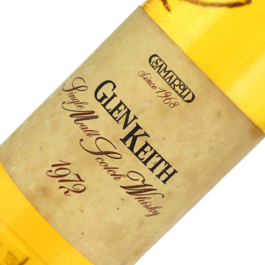Glen Keith 1972 Samaroli Very Limited Edition / Cream Labels - Signed ...