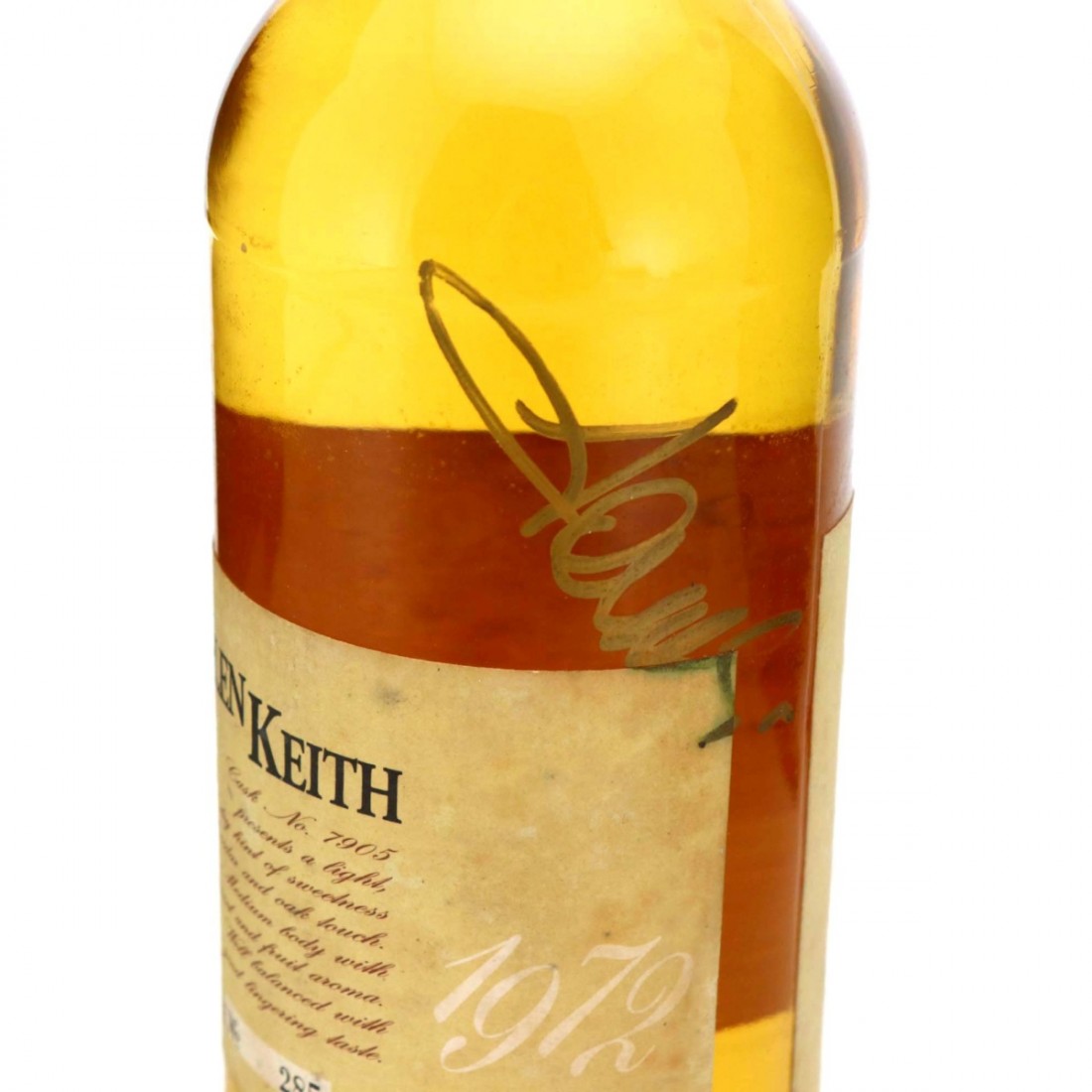 Glen Keith 1972 Samaroli Very Limited Edition / Cream Labels - Signed ...