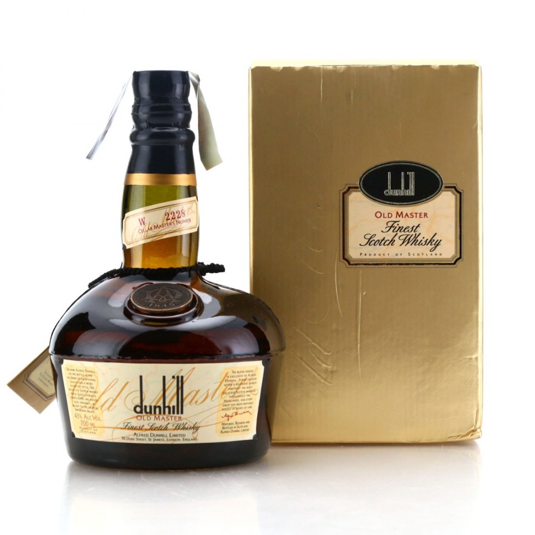 Dunhill Old Master | Whisky Auctioneer