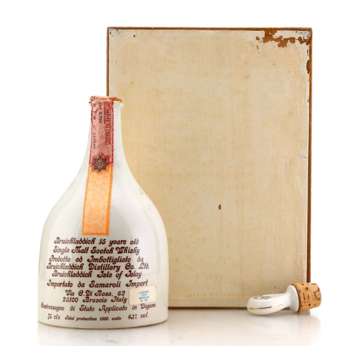 Bruichladdich 15 Year Old Samaroli's Collection / Mayflower '80 ...
