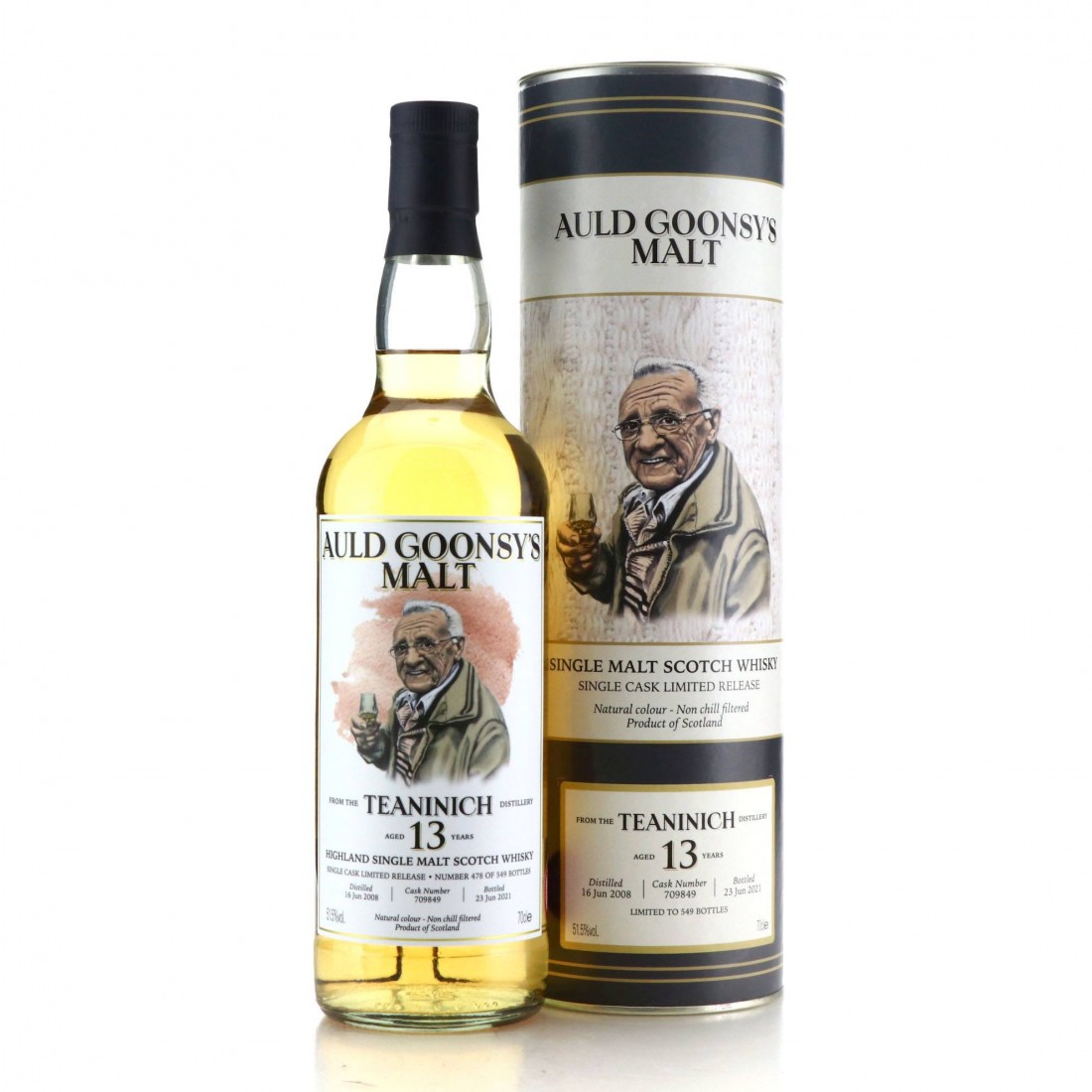 Teaninich 2008 Auld Goonsy's 13 Year Old | Whisky Auctioneer