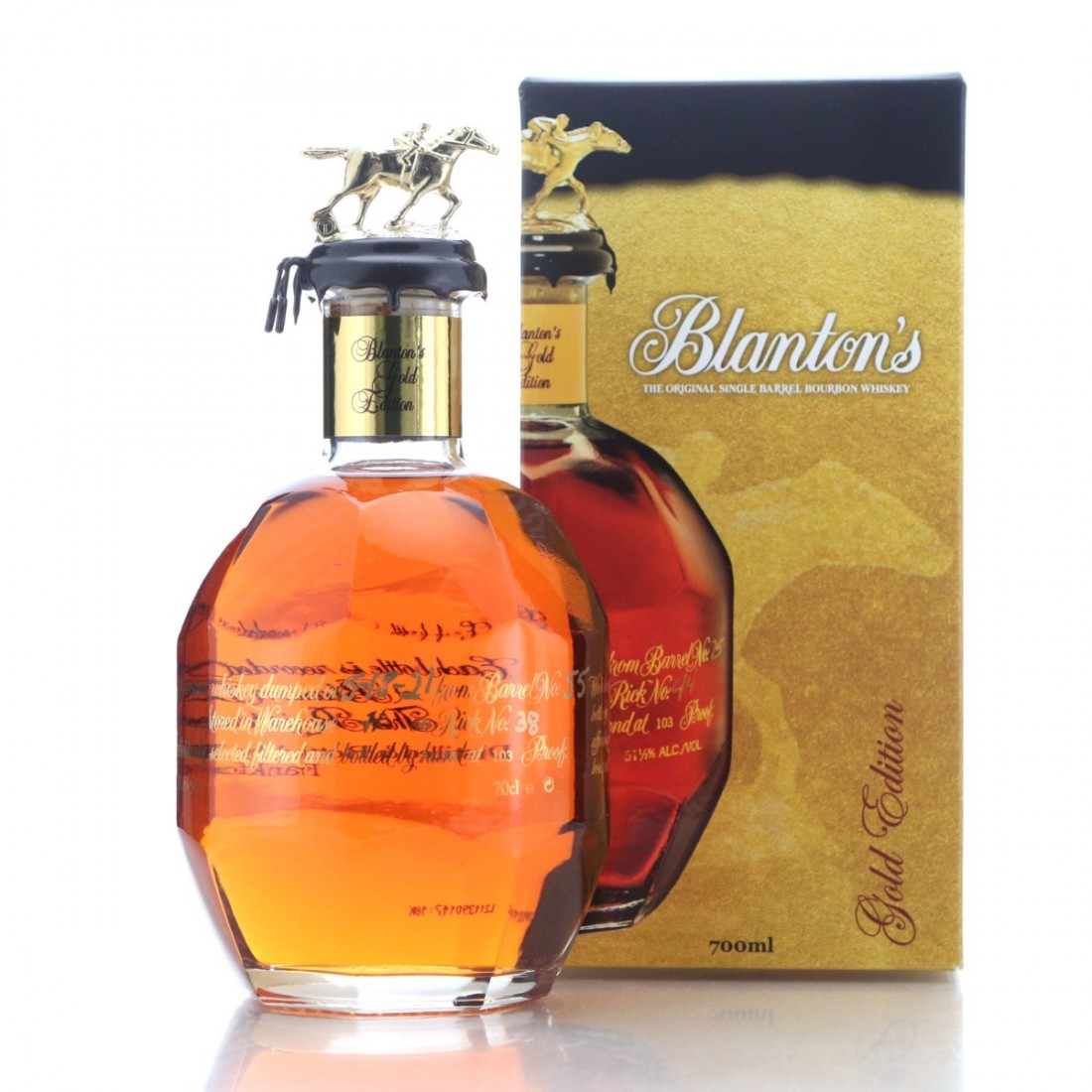 Blanton's Single Barrel Gold Edition dumped 2021 | Whisky Auctioneer