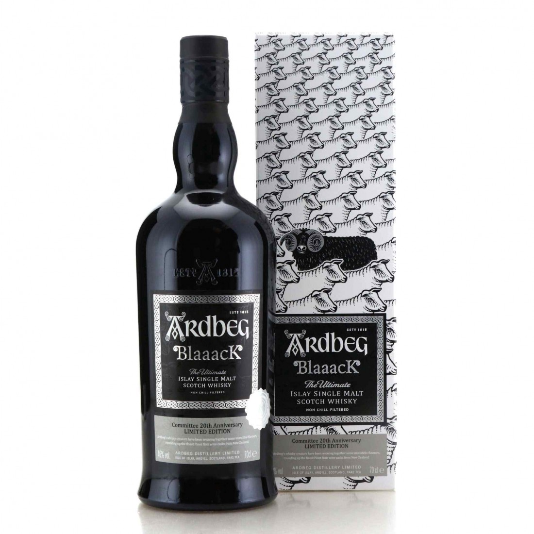 Ardbeg Blaaack Limited Edition / Committee 20th Anniversary | Whisky ...