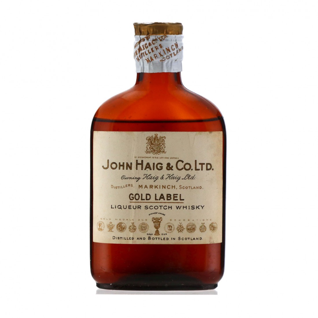 Haig's Gold Label late 1930s Quarter Bottle | Whisky Auctioneer