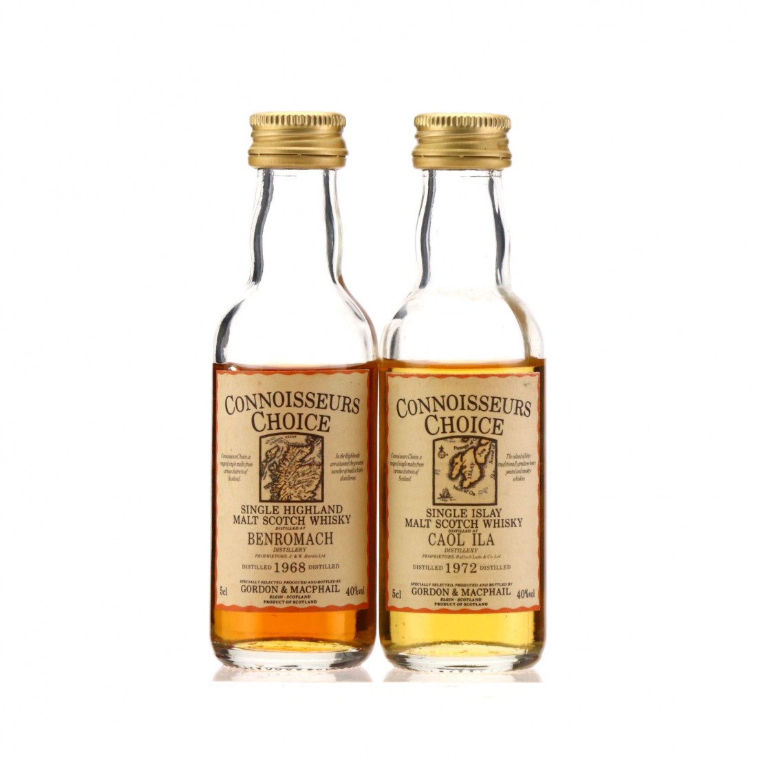 Scotch Whisky Gordon and MacPhail Miniature 2 x 5cl | Whisky Auctioneer