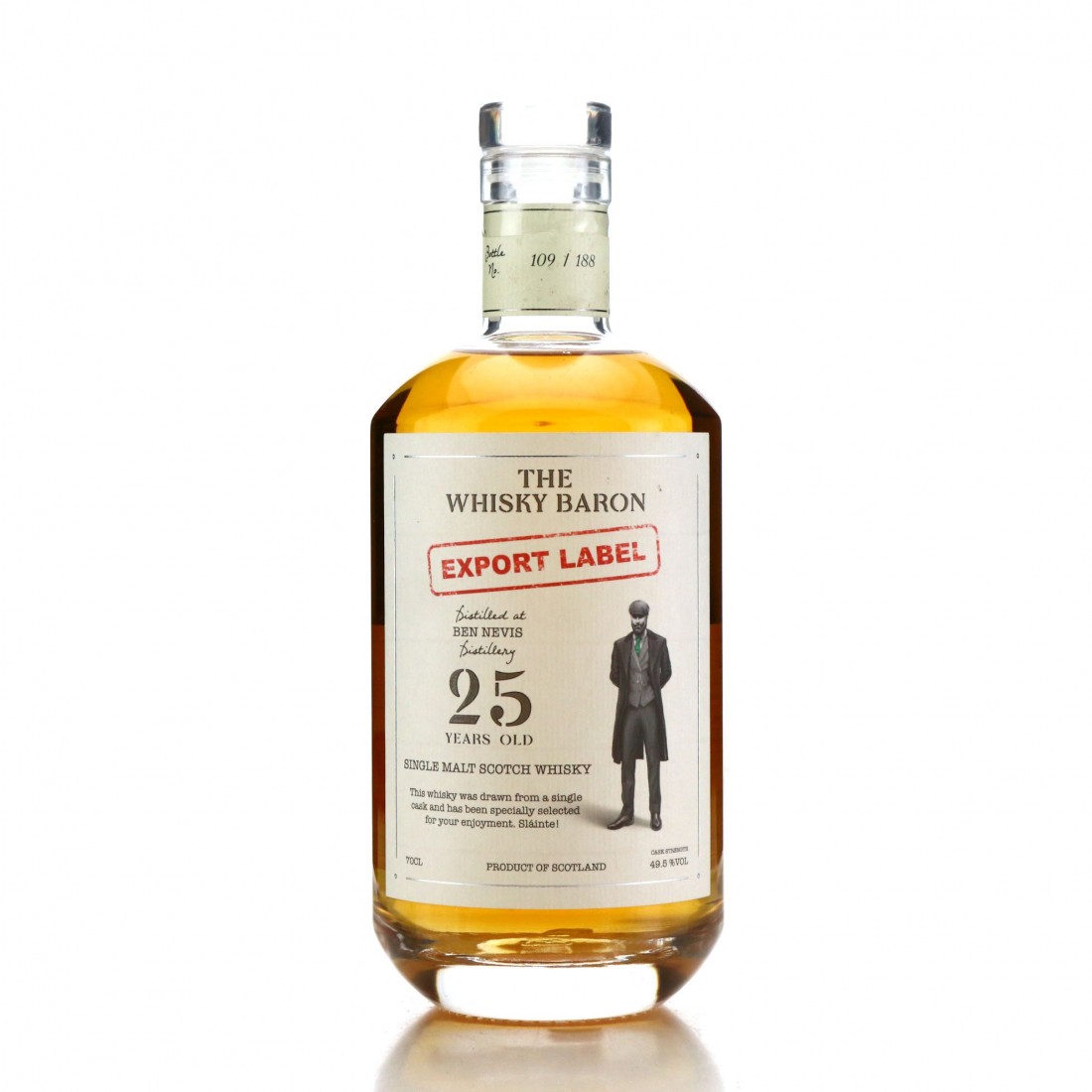 Ben Nevis 1996 Whisky Baron 25 Year Old / Export Label | Whisky Auctioneer