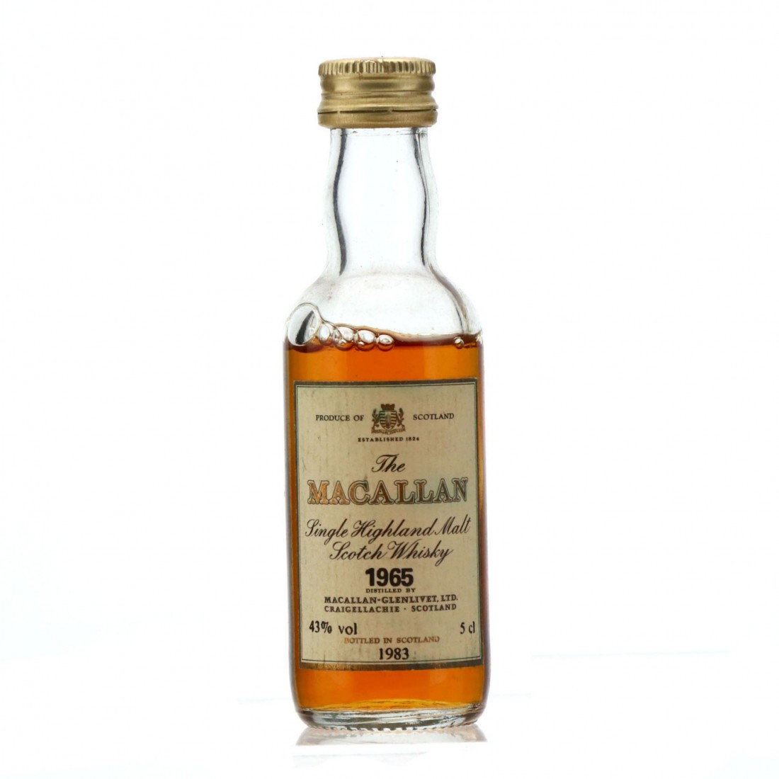 Macallan 1965 Miniature | Whisky Auctioneer