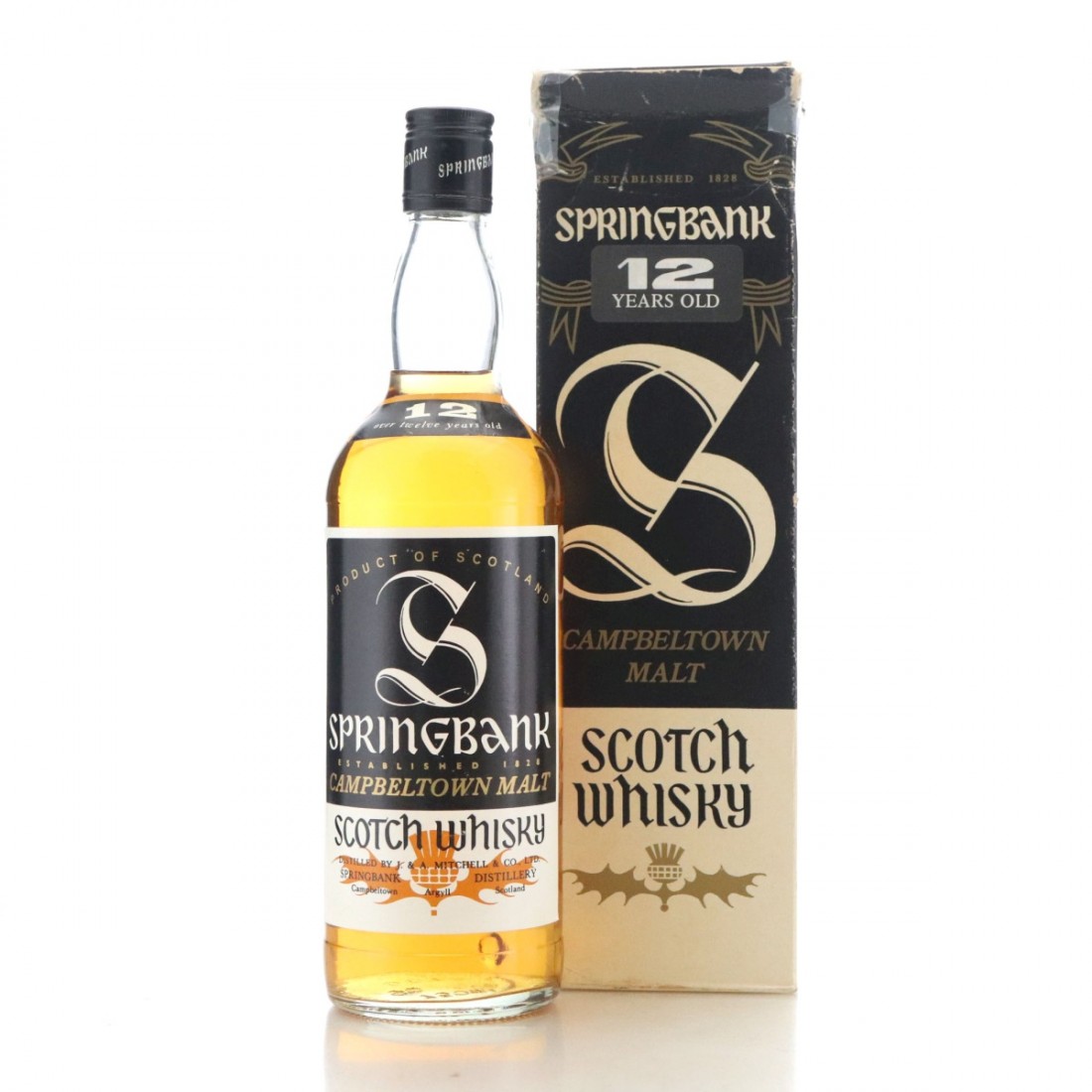 Springbank 12 Year Old 1980s / German Import | Whisky Auctioneer