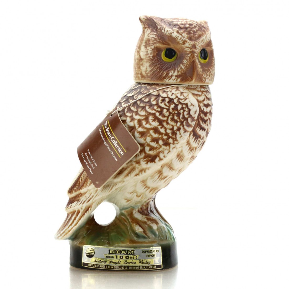 Beam 100 Month Old Decanter 1979 / Screech Owl | Whisky Auctioneer