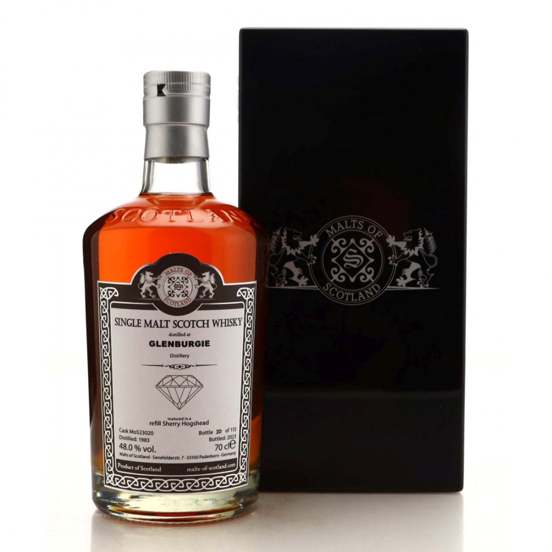 Glenburgie 1983 Malts of Scotland Sherry Hogshead | Whisky Auctioneer