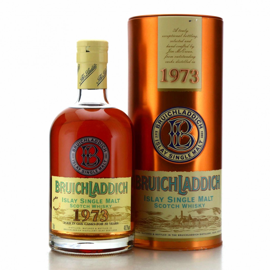 Bruichladdich 1973 30 Year Old Whisky Auctioneer