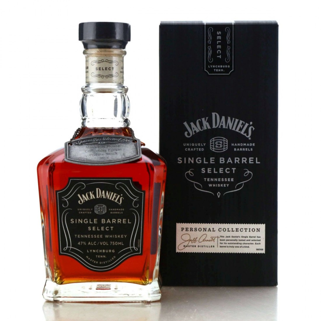 Jack Daniel's Single Barrel Select 2018 / Maxwells House Collectors ...