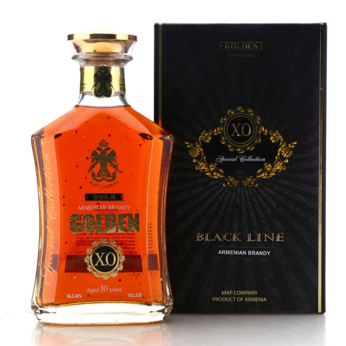 Golden 10 Year Old Armenian Brandy 50cl | Whisky Auctioneer