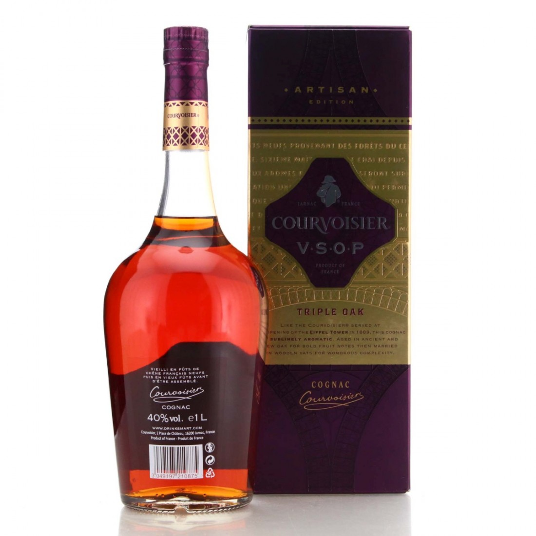 Courvoisier VSOP Triple Oak Cognac 1 Litre | Whisky Auctioneer
