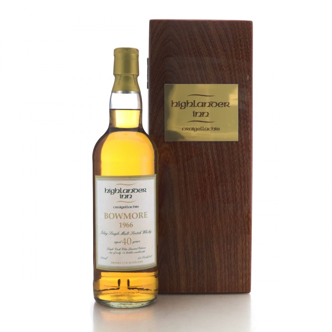 Bowmore 1966 Highlander Inn 40 Year Old / One of 14 | Whisky Auctioneer
