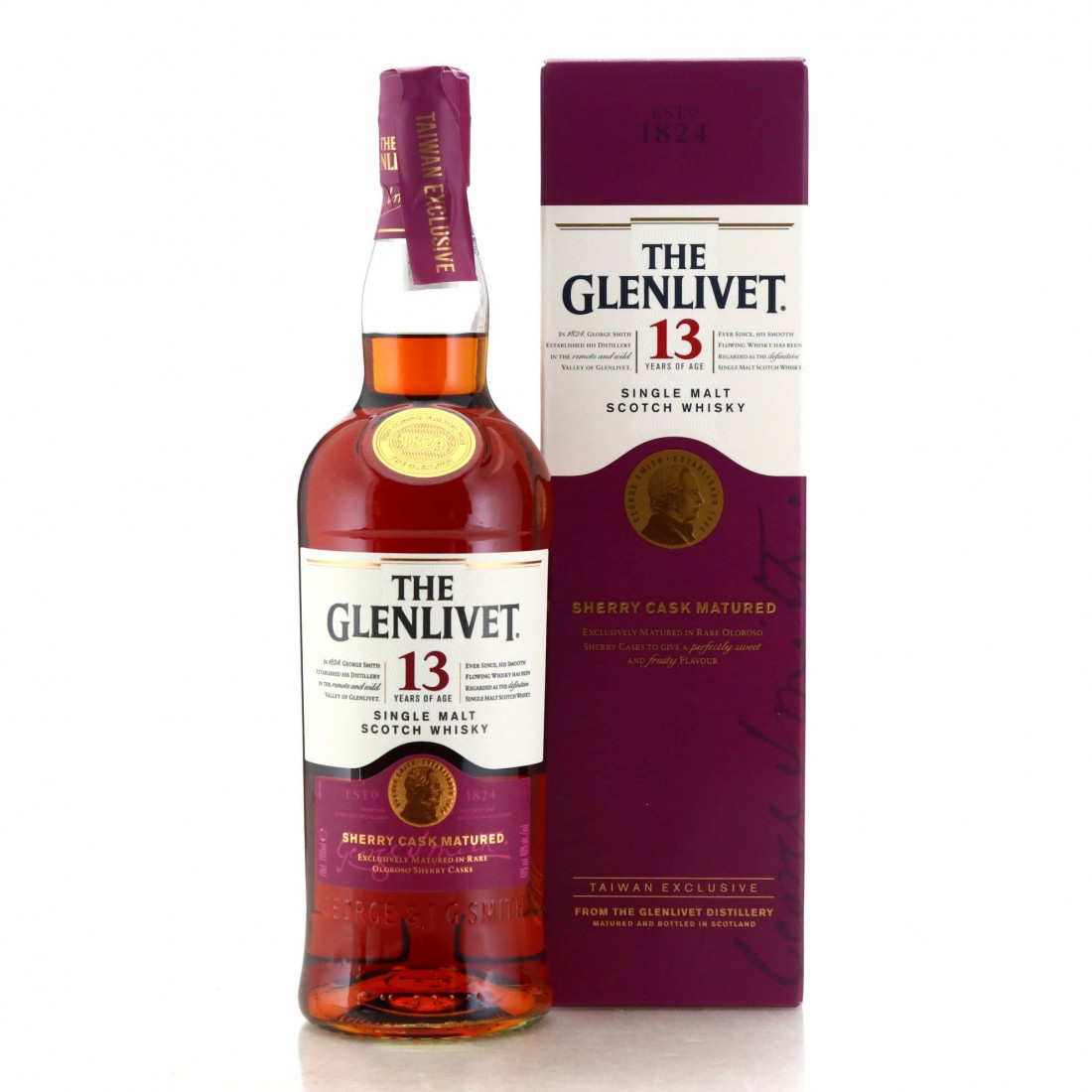 Glenlivet 13 Year Old Sherry Cask / Taiwan | Whisky Auctioneer