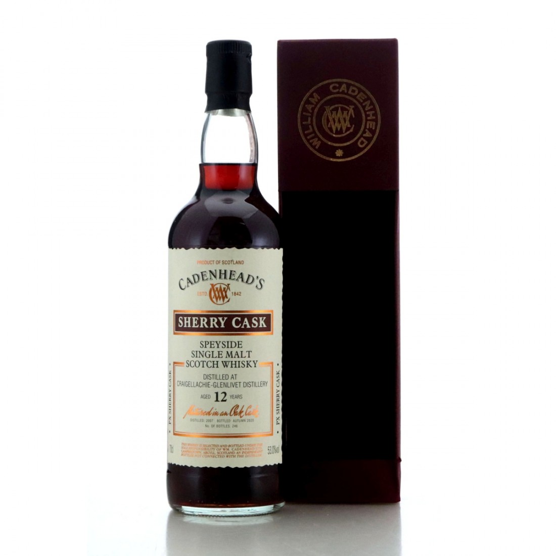 Craigellachie 2007 Cadenhead's 12 Year Old Sherry Cask | Whisky Auctioneer