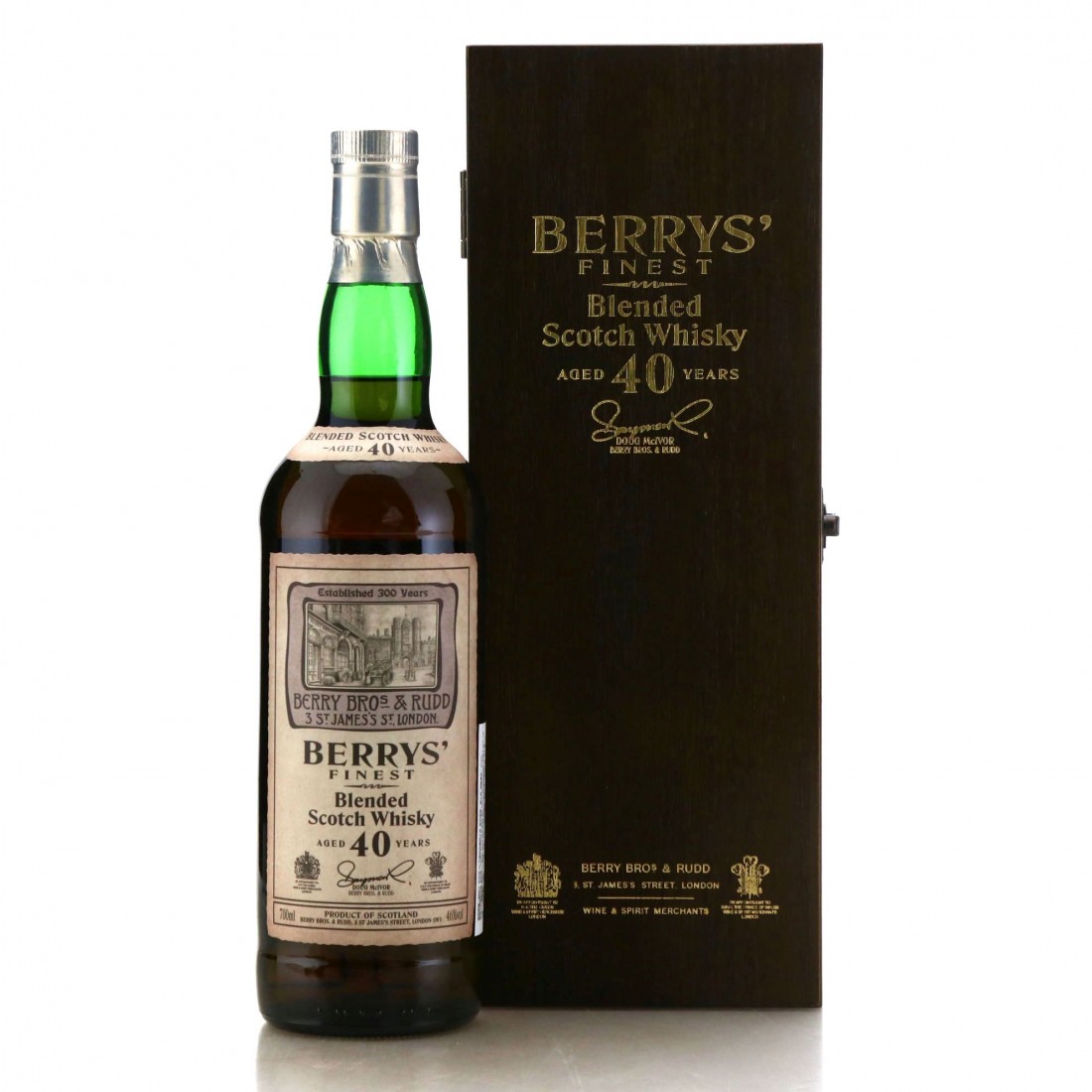 Berrys' Finest 40 Year Old Scotch Whisky / Hot Malt | Whisky Auctioneer