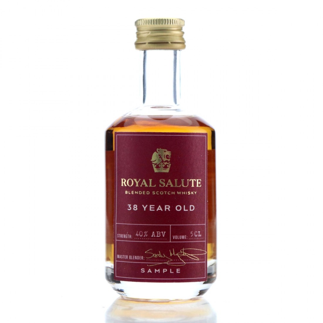 Chivas Royal Salute 38 Year Old Miniature | Whisky Auctioneer