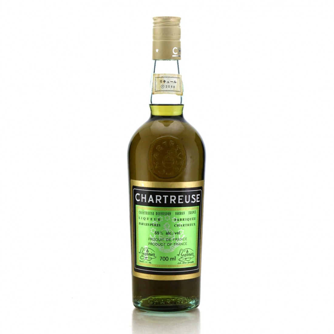 Chartreuse Voiron Green Label 1980s | Whisky Auctioneer