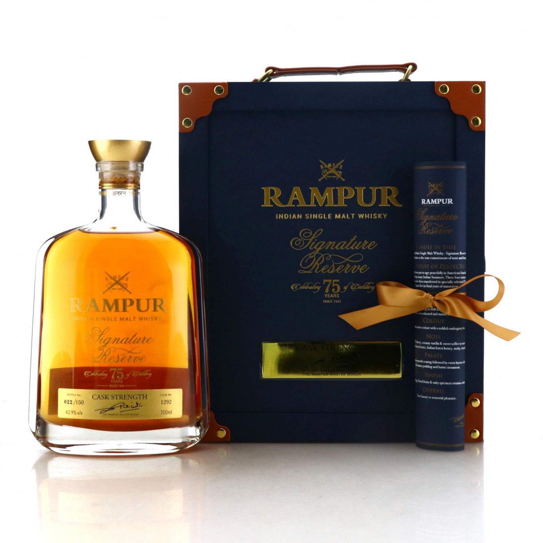 Rampur Single Cask #1292 / 75th Anniversary | Whisky Auctioneer