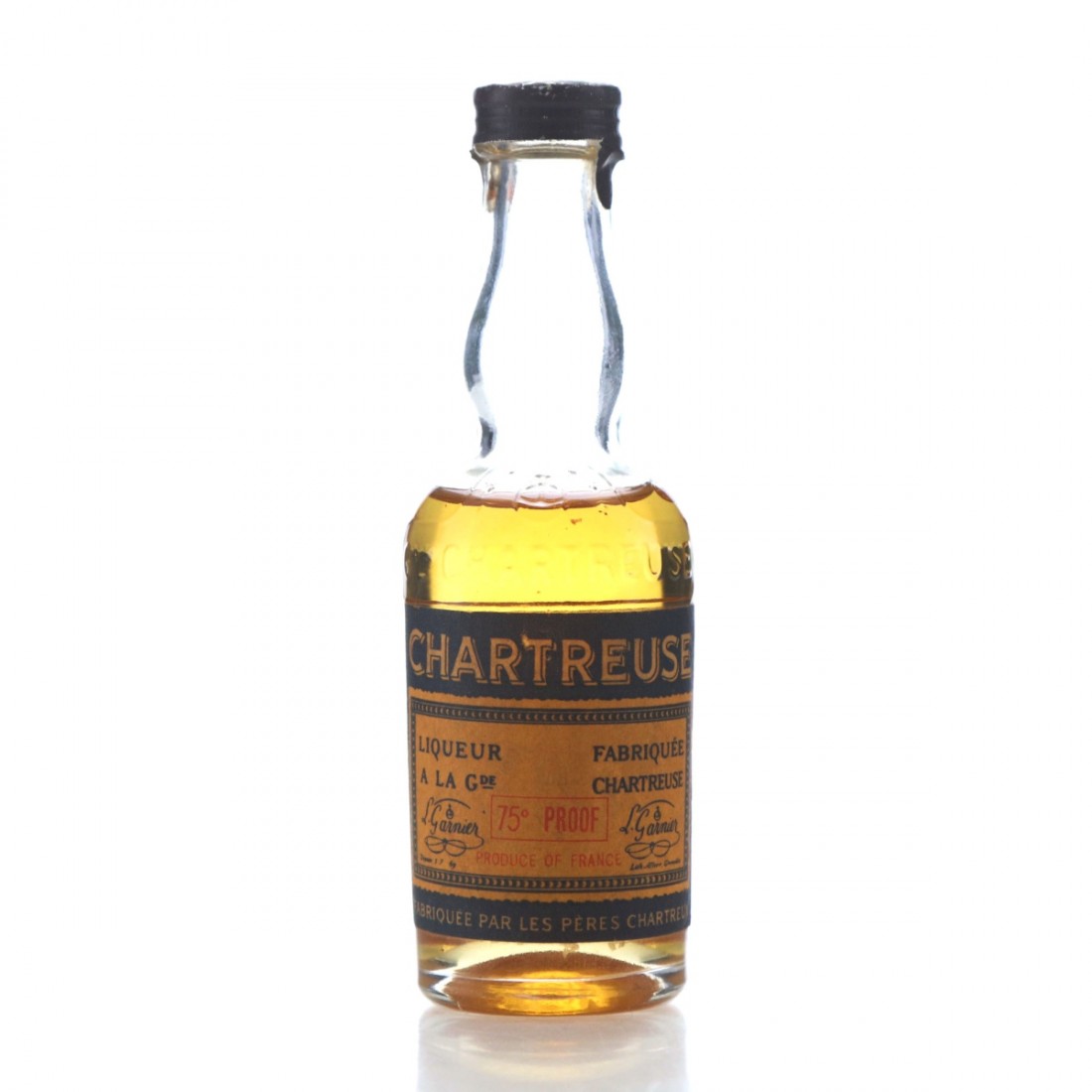 Chartreuse Voiron Yellow Label Miniature circa 1960s | Whisky Auctioneer