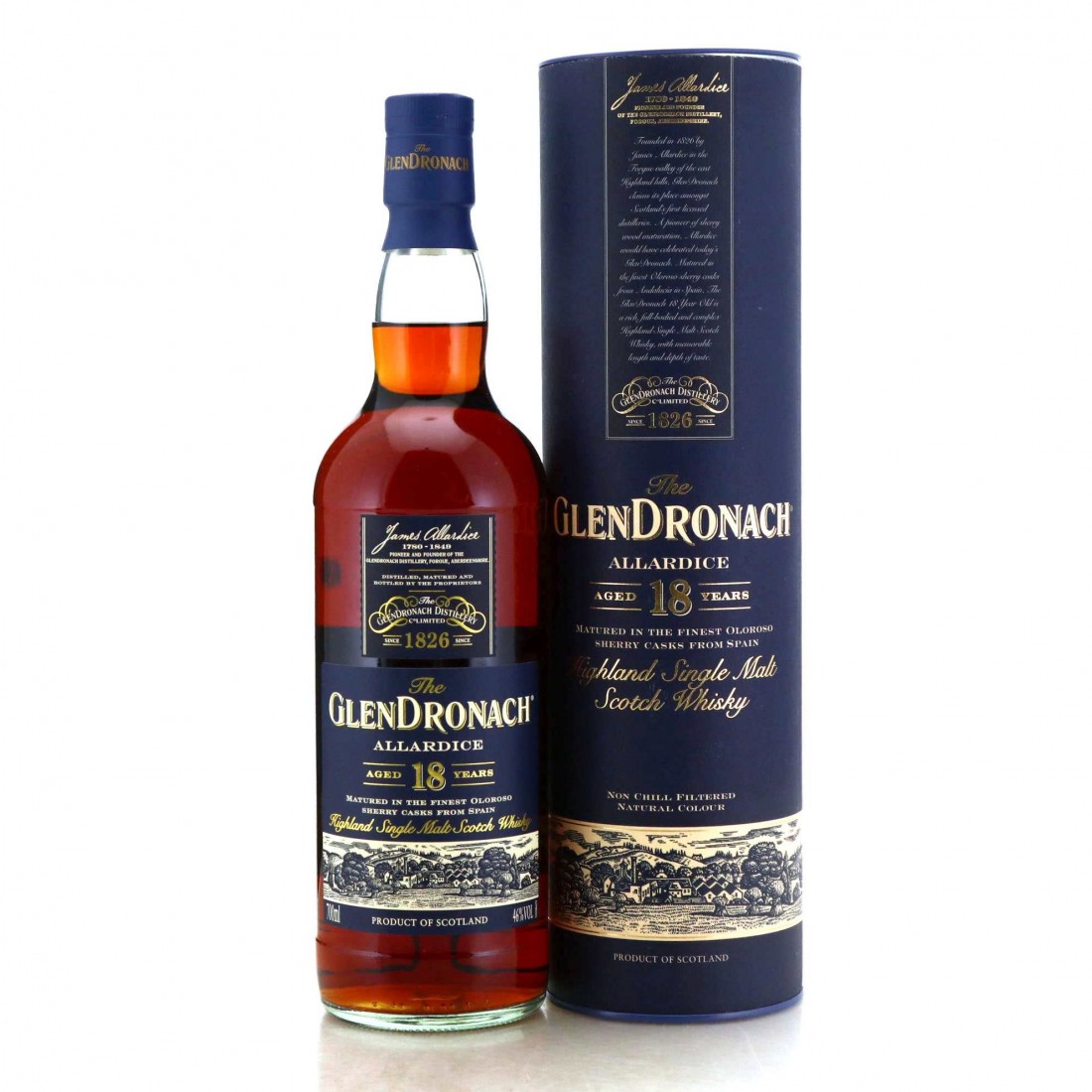 Glendronach 18 Year Old Allardice 2021 Release | Whisky Auctioneer