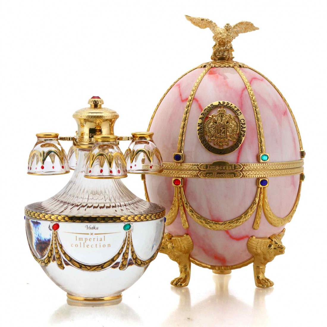 Faberge Art's Applied Craft Imperial Collection Super Premium Vodka ...
