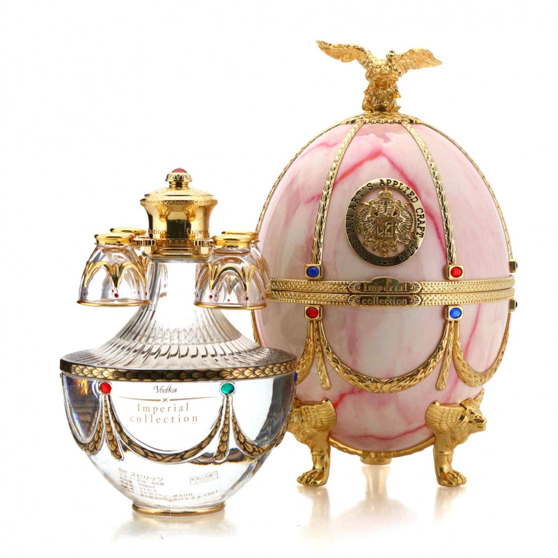 Faberge Art's Applied Craft Imperial Collection Super Premium Vodka ...