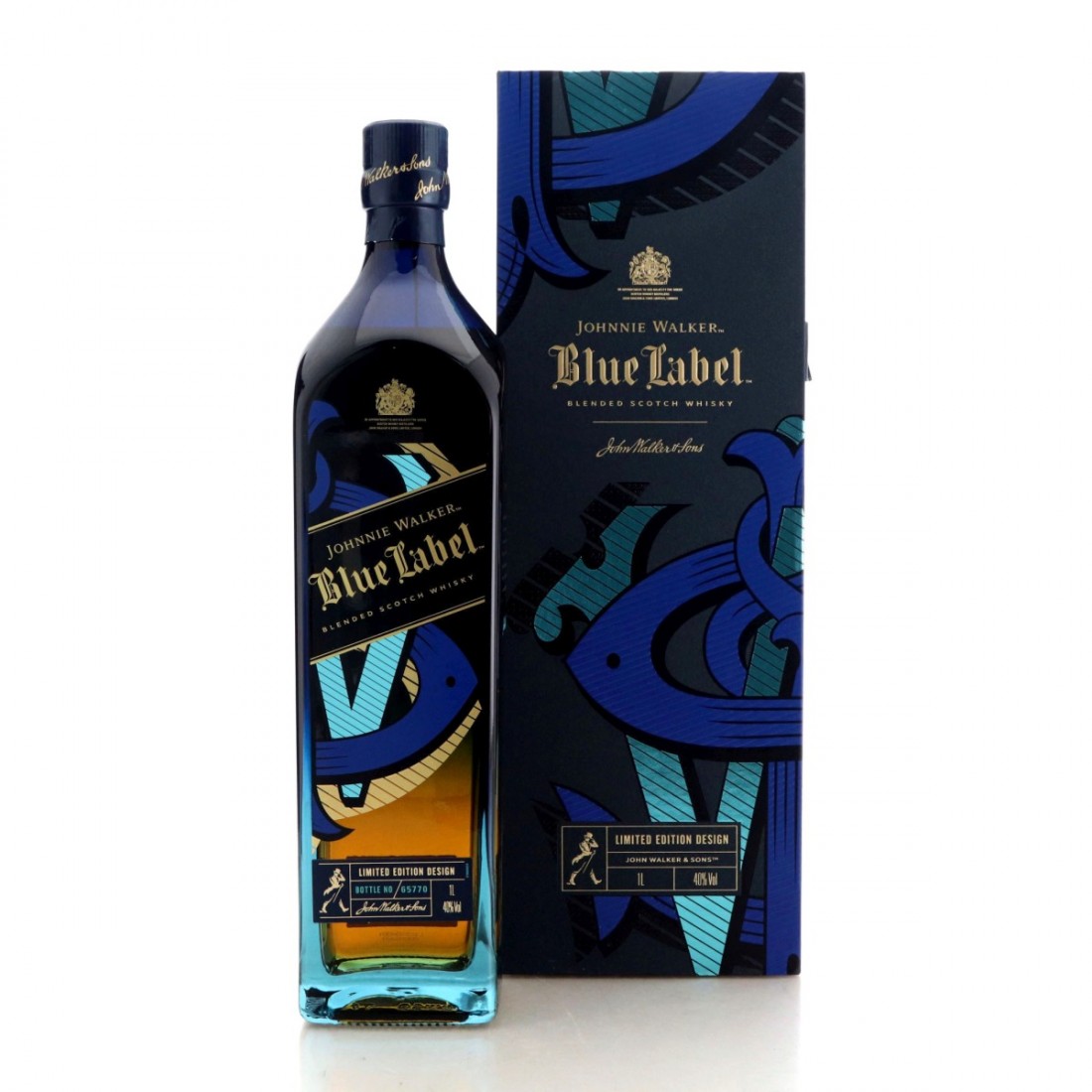 Johnnie Walker Blue Label Limited Edition Design 1 Litre | Whisky ...