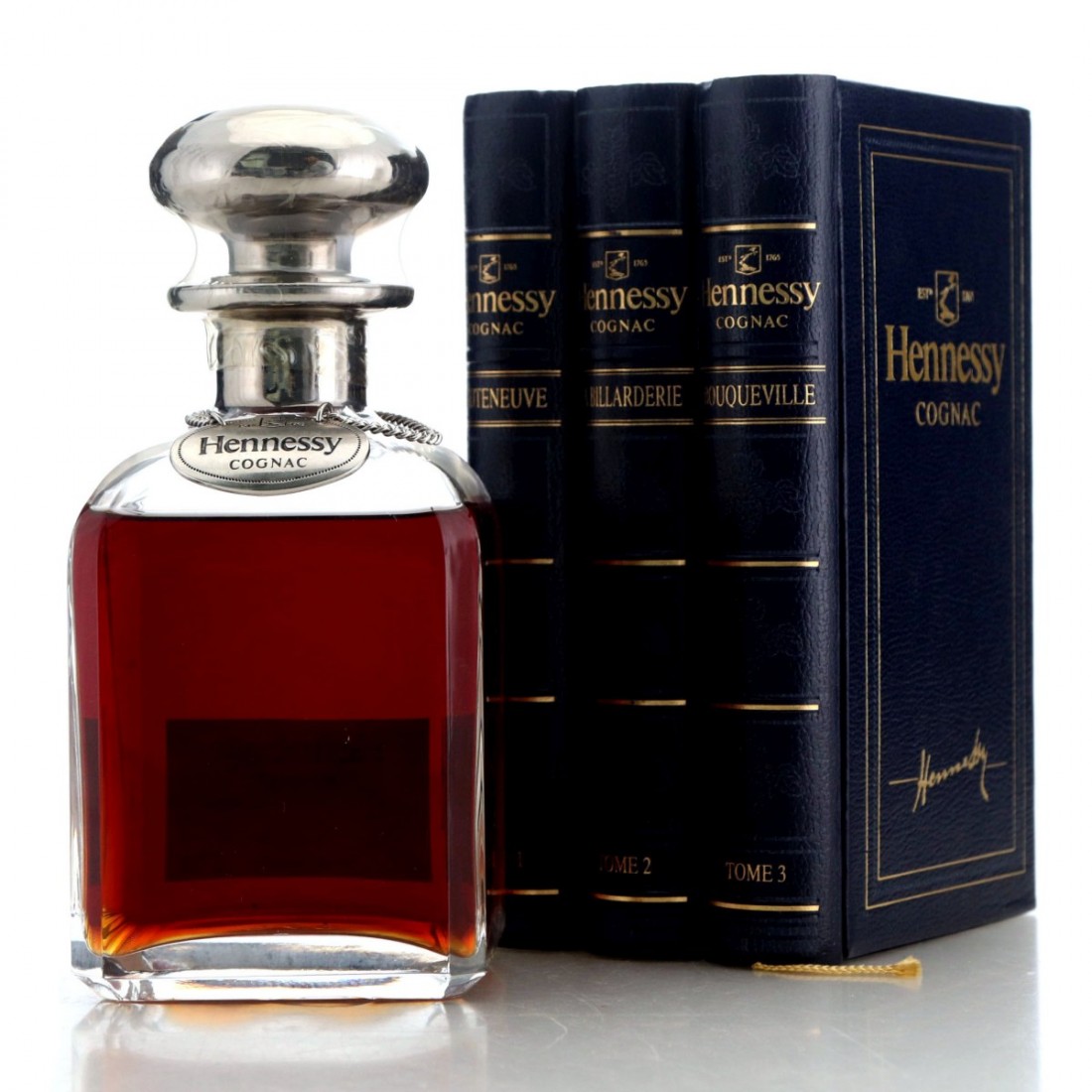 Hennessy Cognac Library Decanter / Blue Book | Whisky Auctioneer