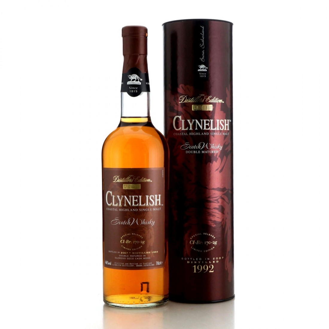 Clynelish 1992 Distillers Edition Cl-Br:170-2g | Whisky Auctioneer