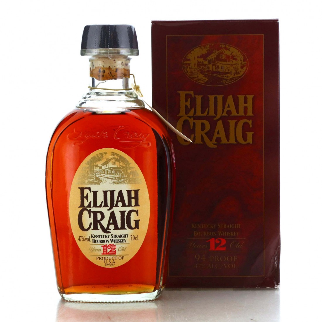 Elijah Craig 12 Year Old 70cl | Whisky Auctioneer