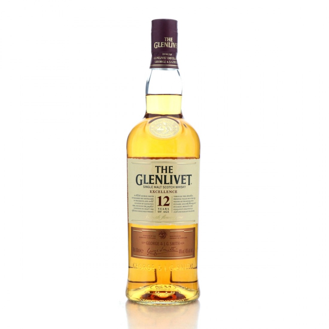 Glenlivet 12 Year Old Excellence | Whisky Auctioneer
