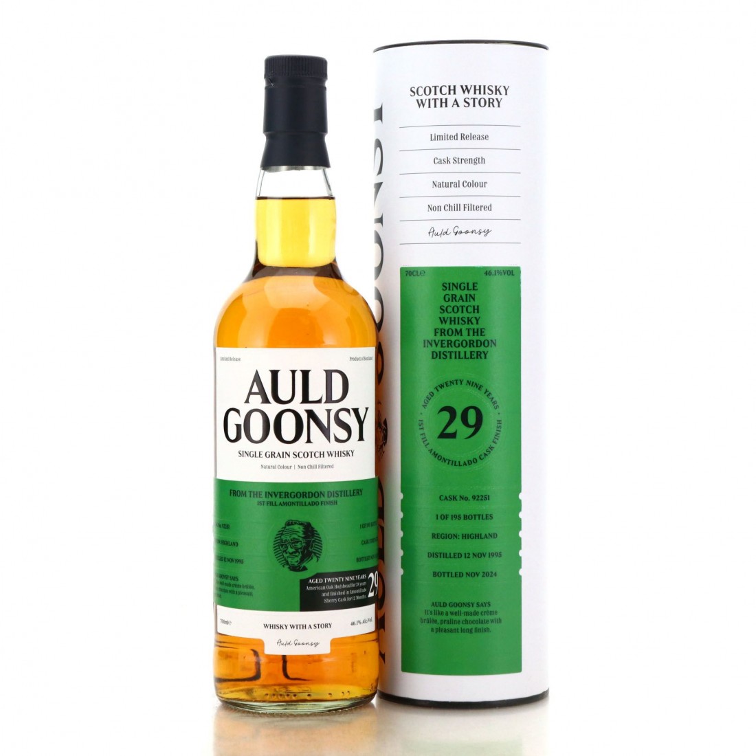Invergordon 1995 Auld Goonsy 29 Year Old | Whisky Auctioneer