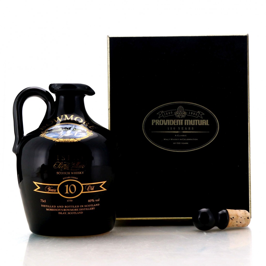 Bowmore 10 Year Old Provident Mutual 150th Anniversary Decanter ...
