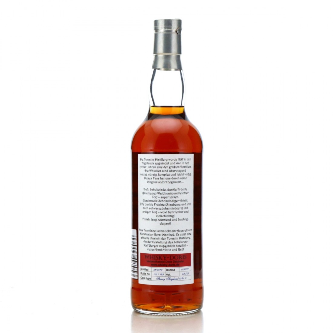 Tomatin 1976 Whisky-Doris 34 Year Old | Whisky Auctioneer